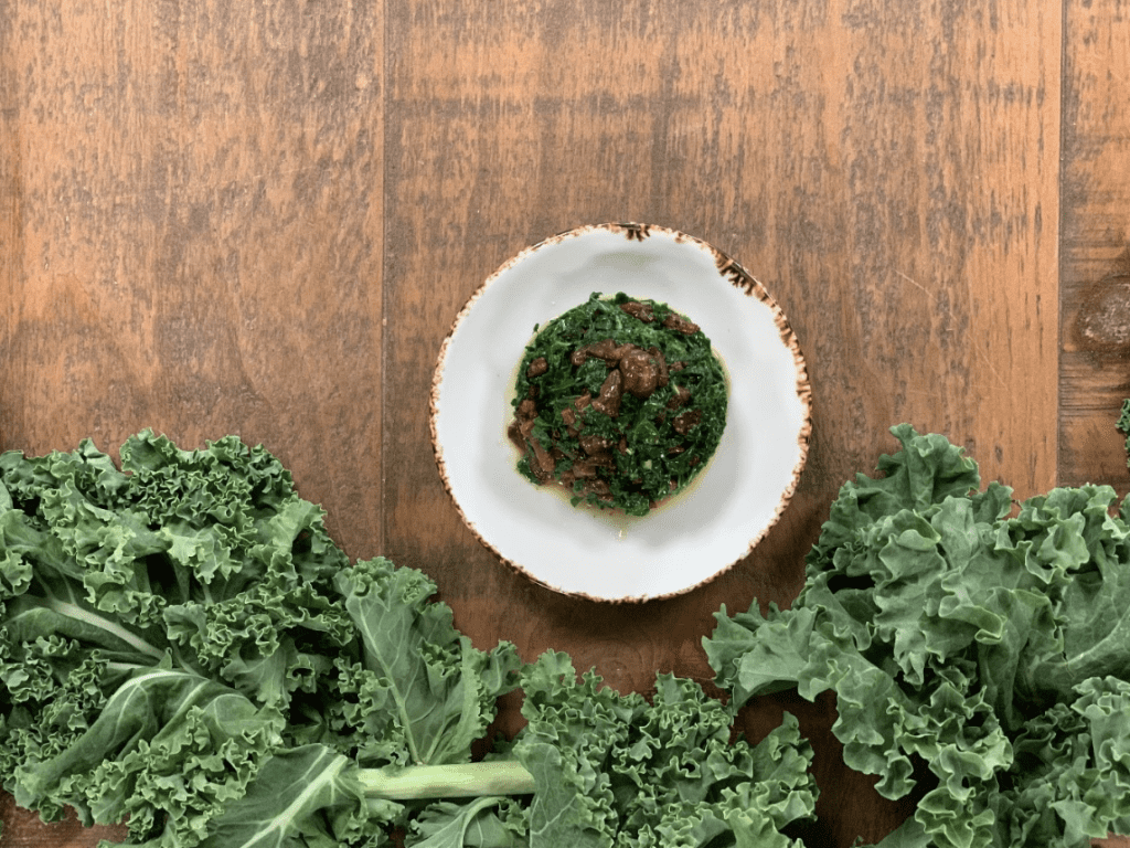Bacon & Chestnut Kale - Oliver Kay